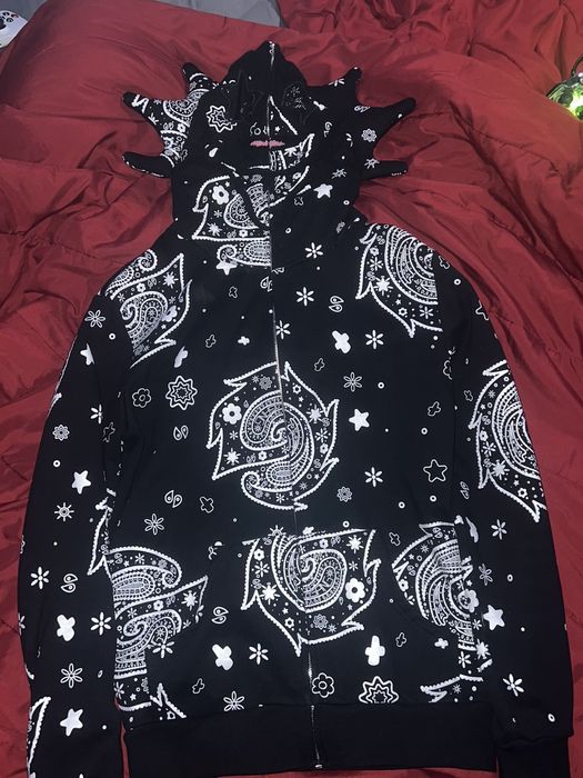 Glo Gang Glo gang bandana hoodie | Grailed