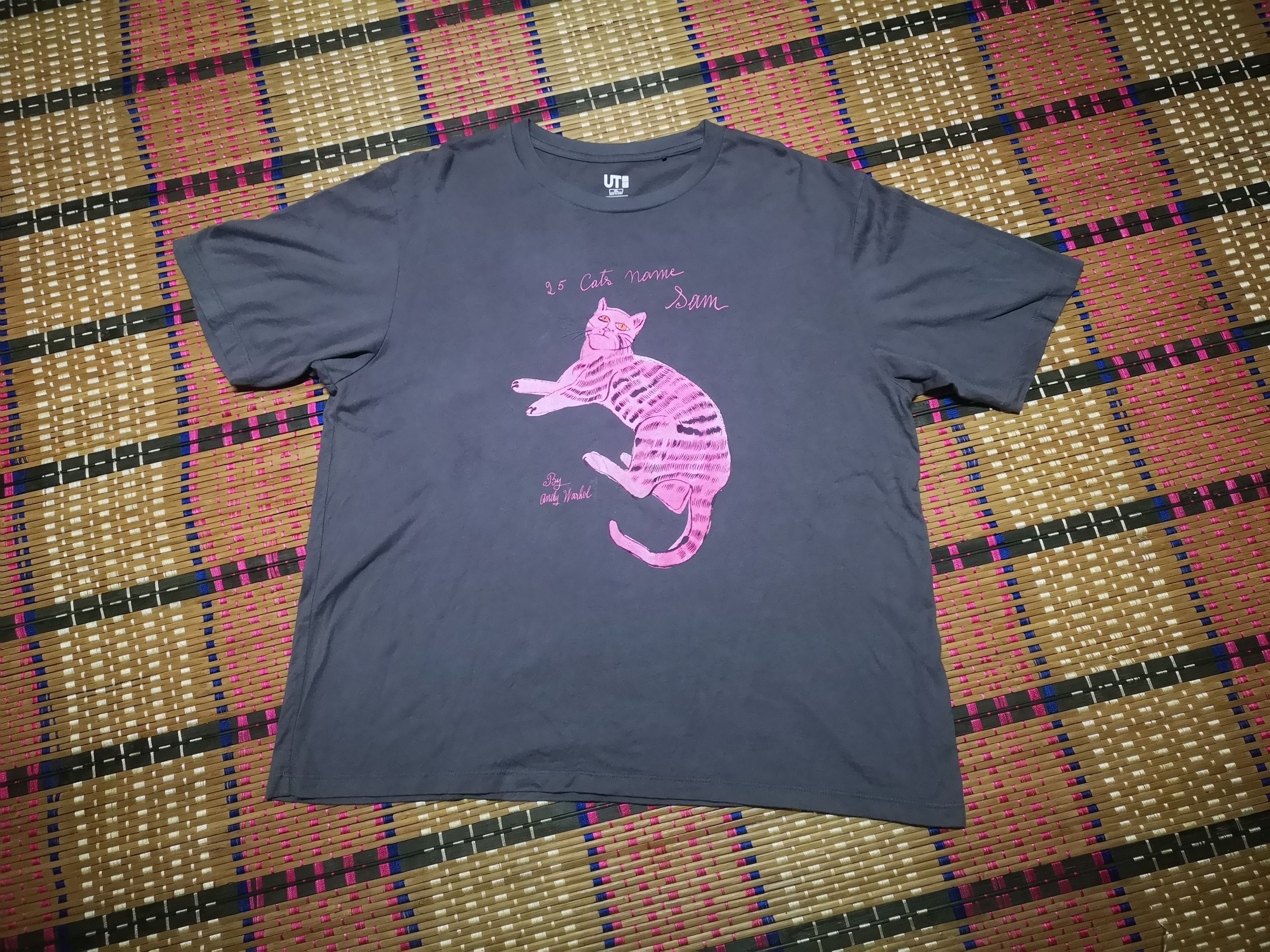 Andy Warhol × Uniqlo × Vintage 25 Cat Name Sam by Andy Warhol | Grailed