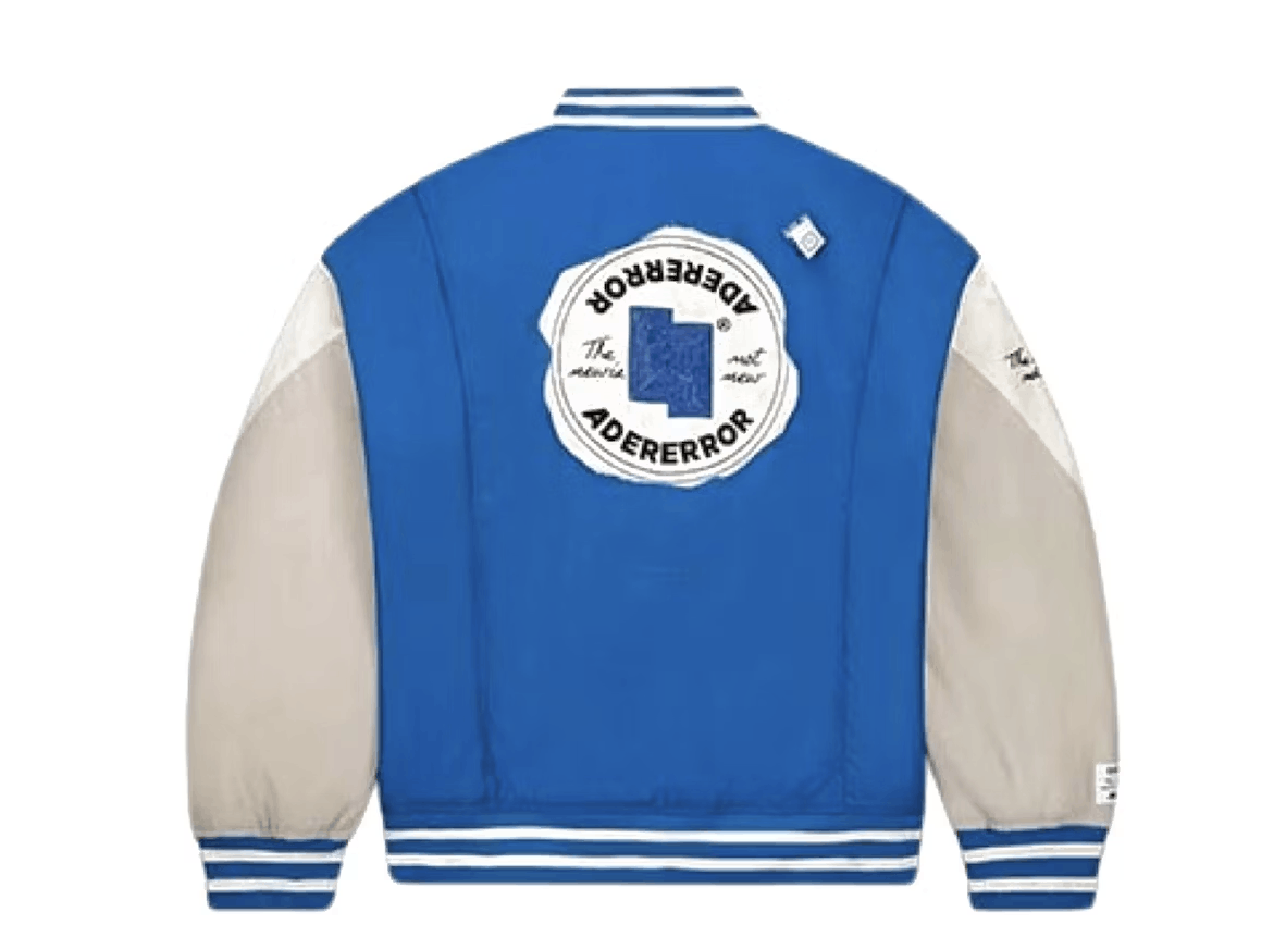 Converse ADER error x Converse Shapes Varsity Jacket Cobalt | Grailed