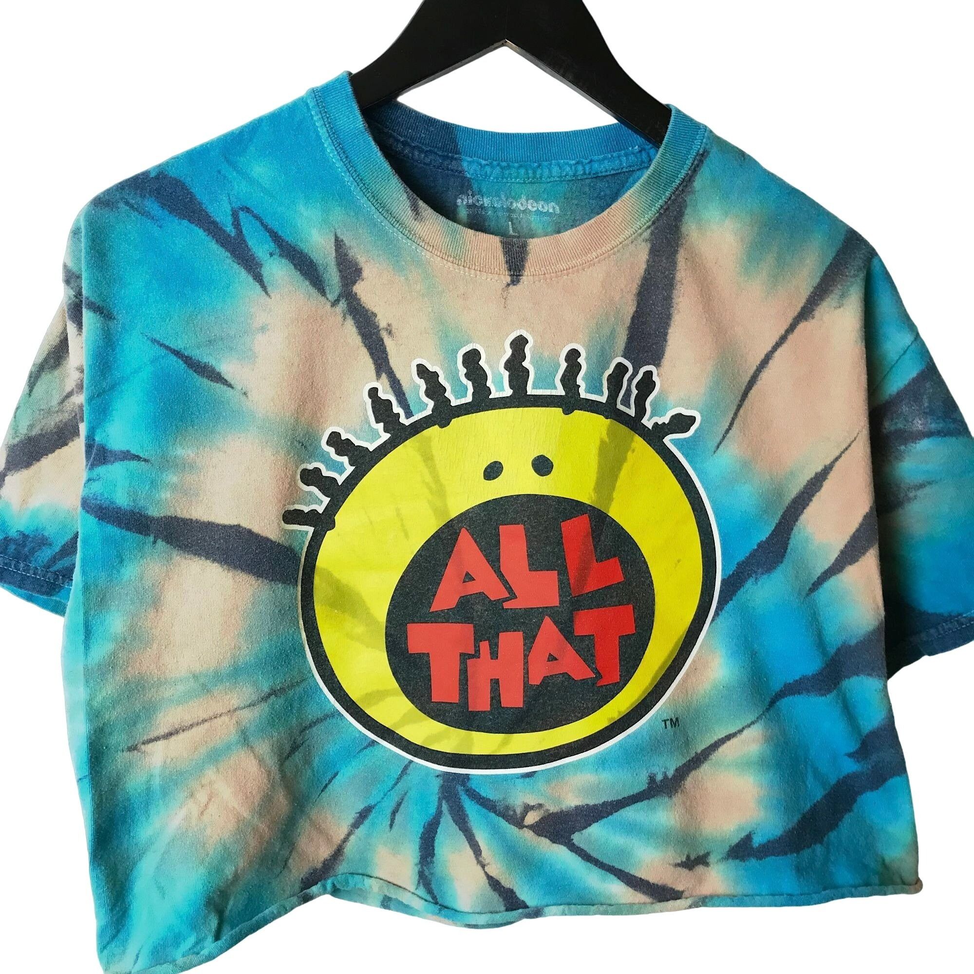 Series Nickelodeon All That Tie Dye T Shirt Crop Top Sketch Comedy ...