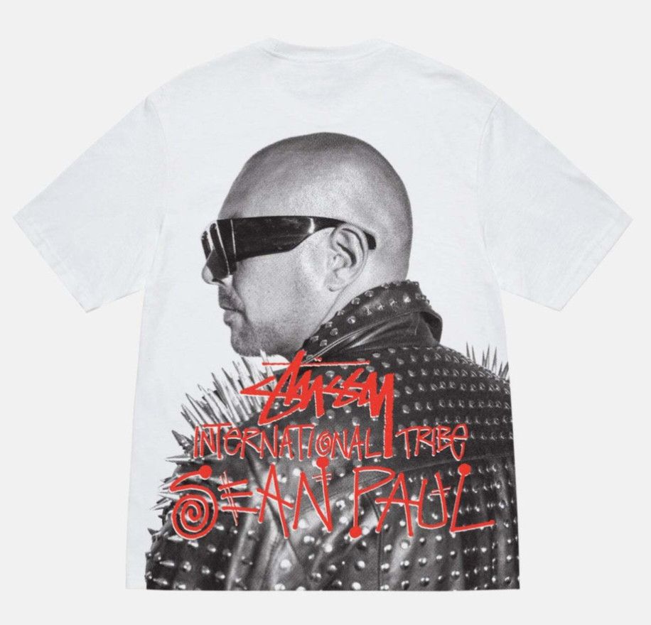 Rap Tees × Streetwear × Stussy Stussy x Sean Paul T-shirt | Grailed