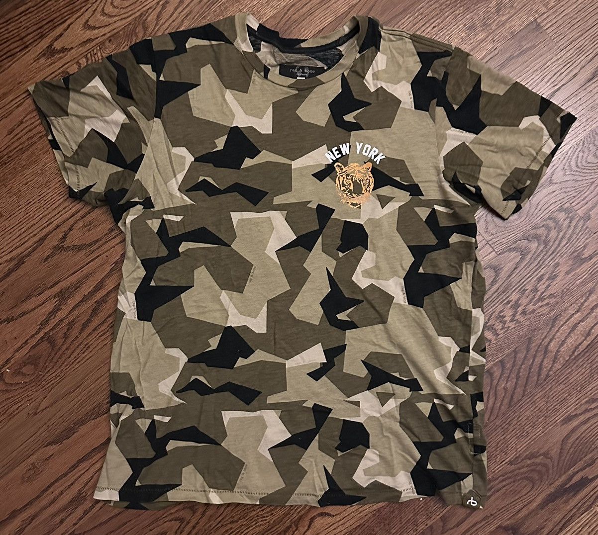 Rag & Bone Rag & Bone New York Tiger Camo T-Shirt | Grailed