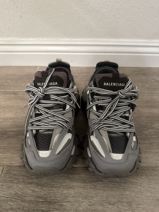 Balenciaga Balenciaga Track Runners - Cool Grey | Grailed