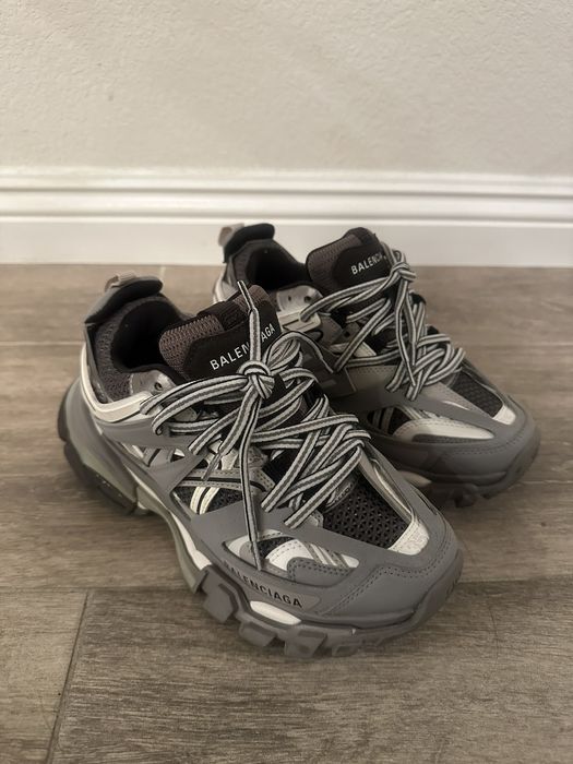 Balenciaga Balenciaga Track Runners - Cool Grey | Grailed