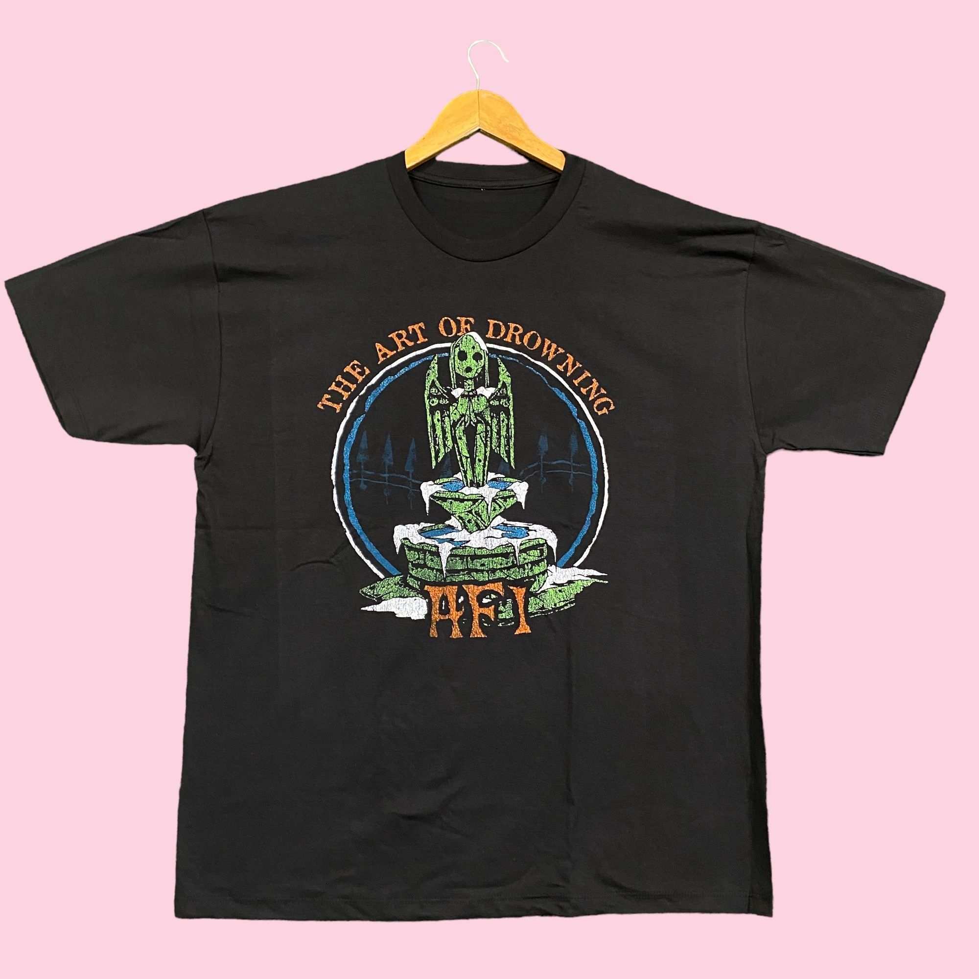 Rock Band AFI The Art of Drowning Punk Rock Tee Band XL | Grailed