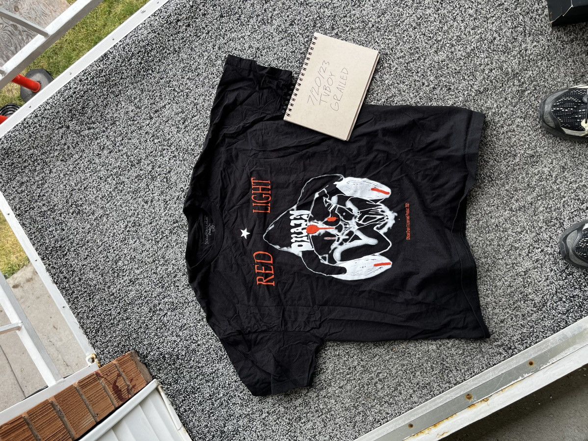 Drain Gang RED LIGHT TEE | Grailed