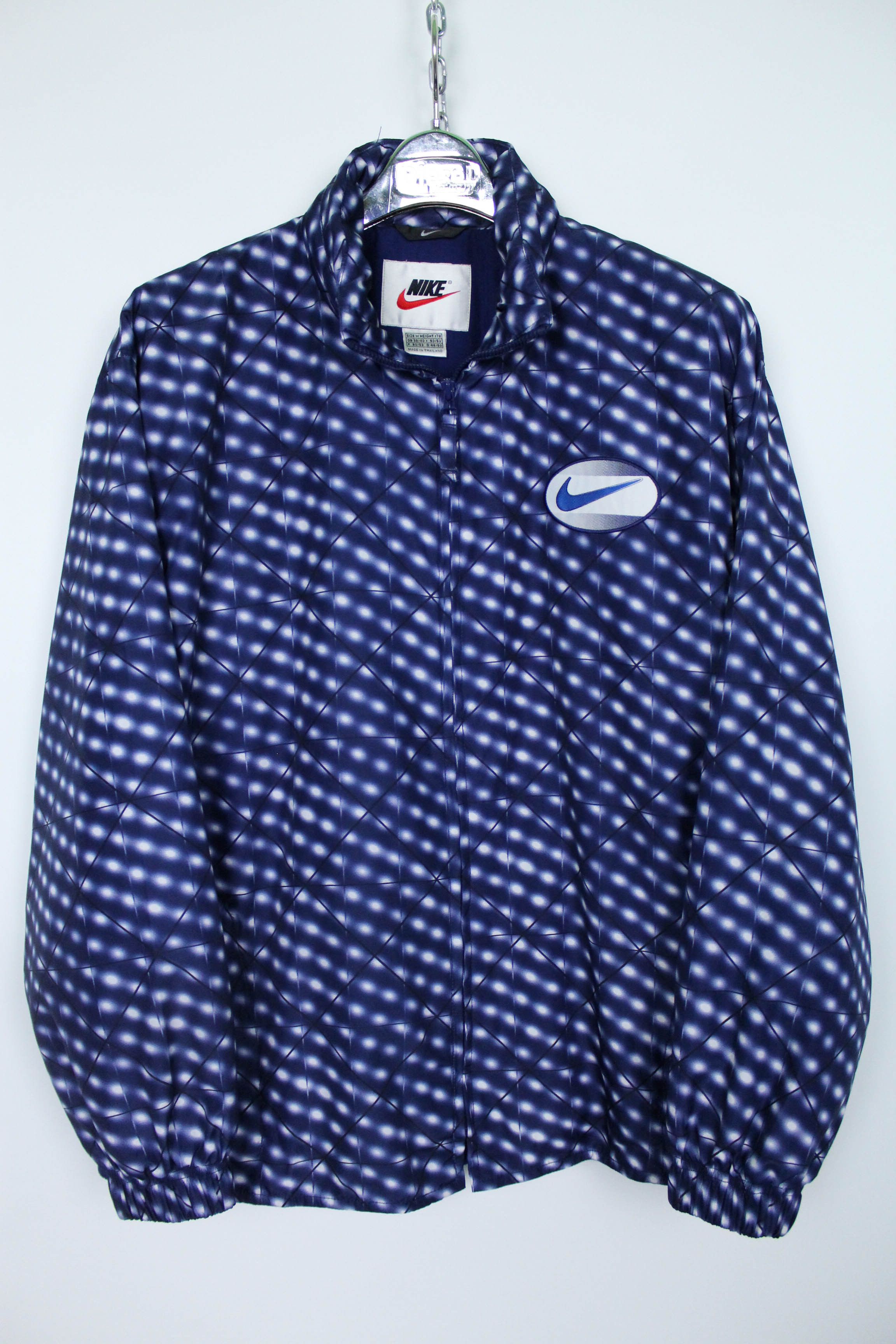 Nike Nike Vintage 90 Center Middle Swoosh Printed Graphic Jacket | Grailed