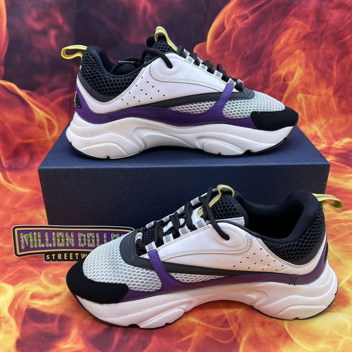 Dior B22 sneaker ‘violet white’ Sz- 9M/42EU | Grailed