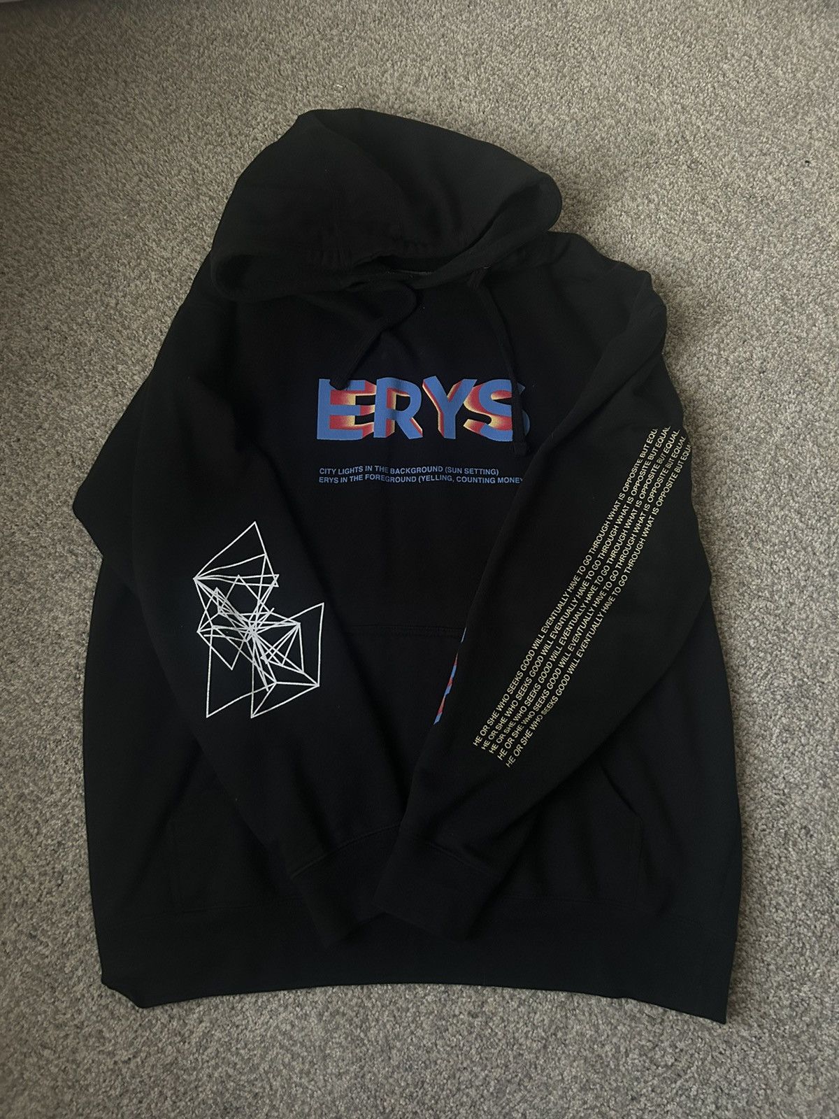 Jaden Smith × Msftsrep × SYRE ERYS Jaden Smith Album Merch Hoodie | Grailed