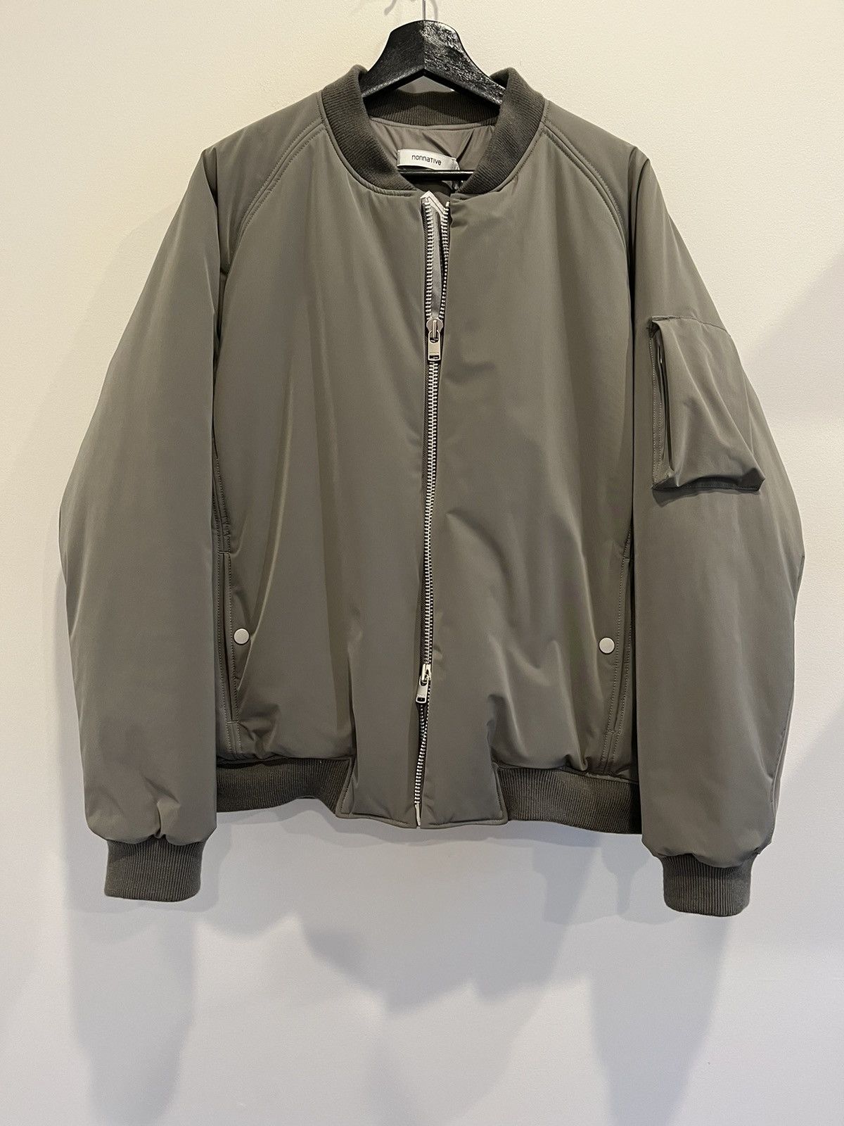 Nonnative nonnative trooper puff blouson cement | Grailed