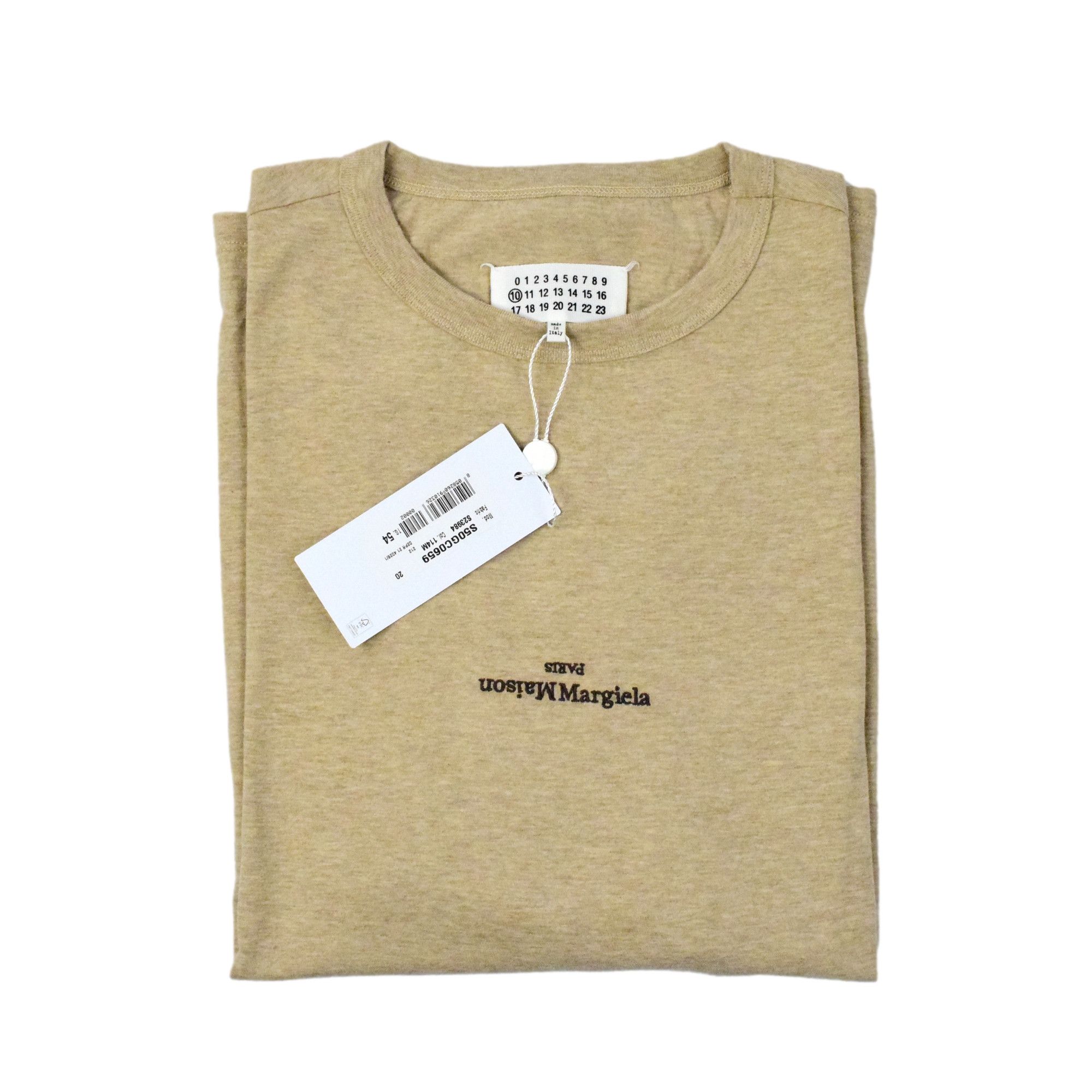 Maison Margiela $340 Retail NEW Margiela upside down logo tee | Grailed