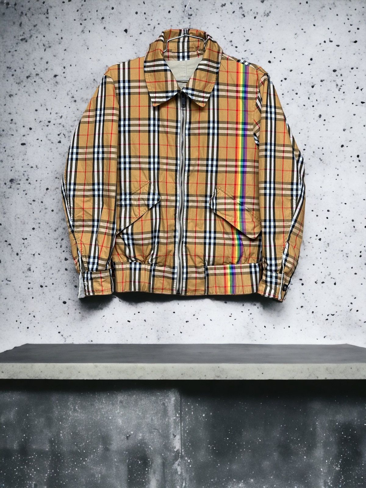 Burberry Burberry Novacheck Rainbow Harrington Jacket | Grailed
