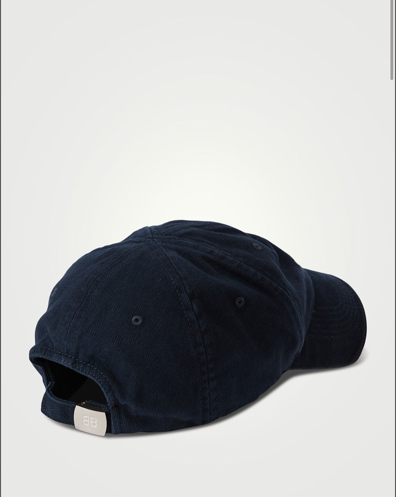 Balenciaga Balenciaga Double B Logo Baseball Cap Hat | Grailed