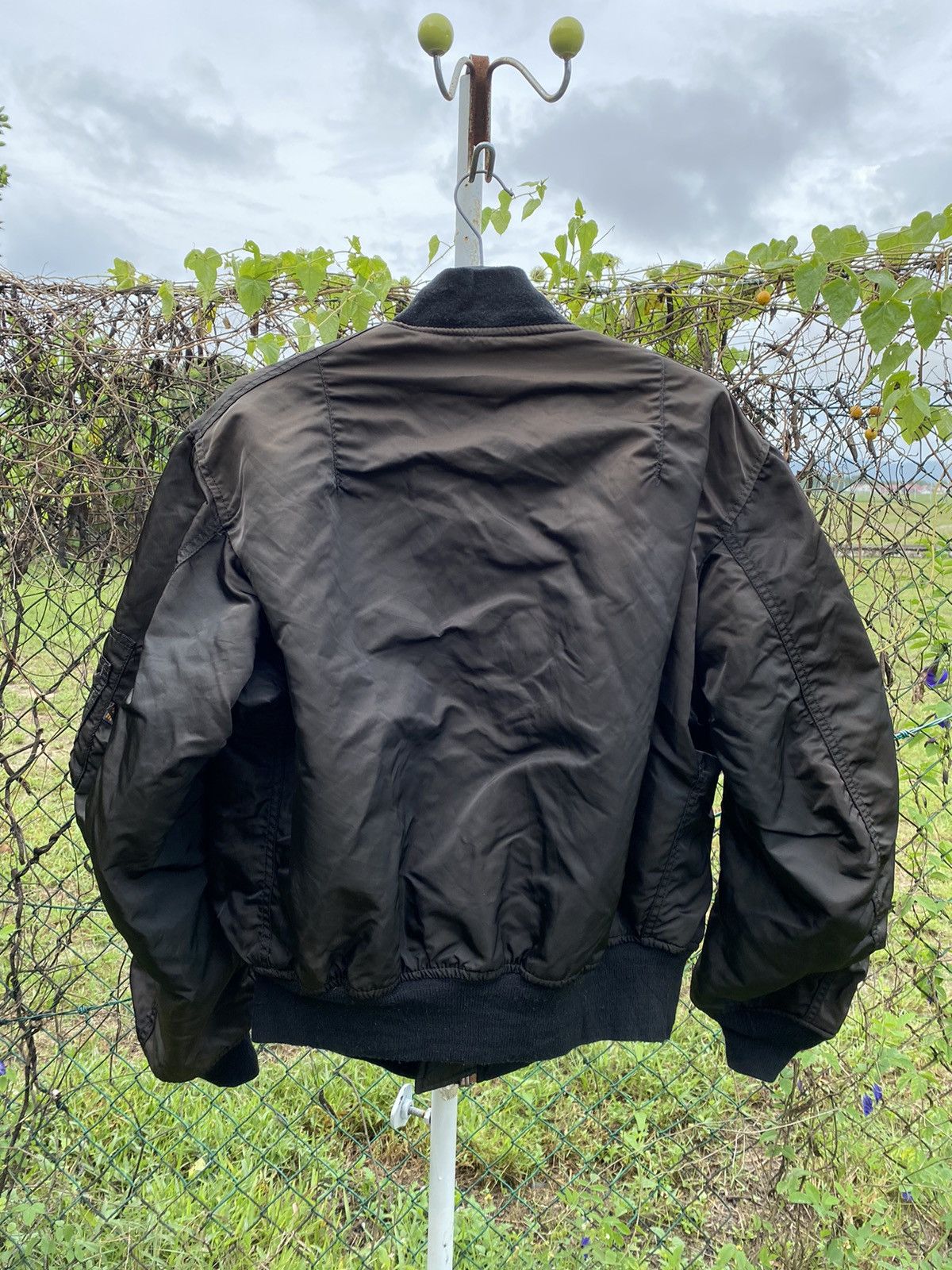 Alpha Industries × Ma 1 × Military Vintage Jacket Flyers Man Intermediate MA-1 Made in USA | Grailed