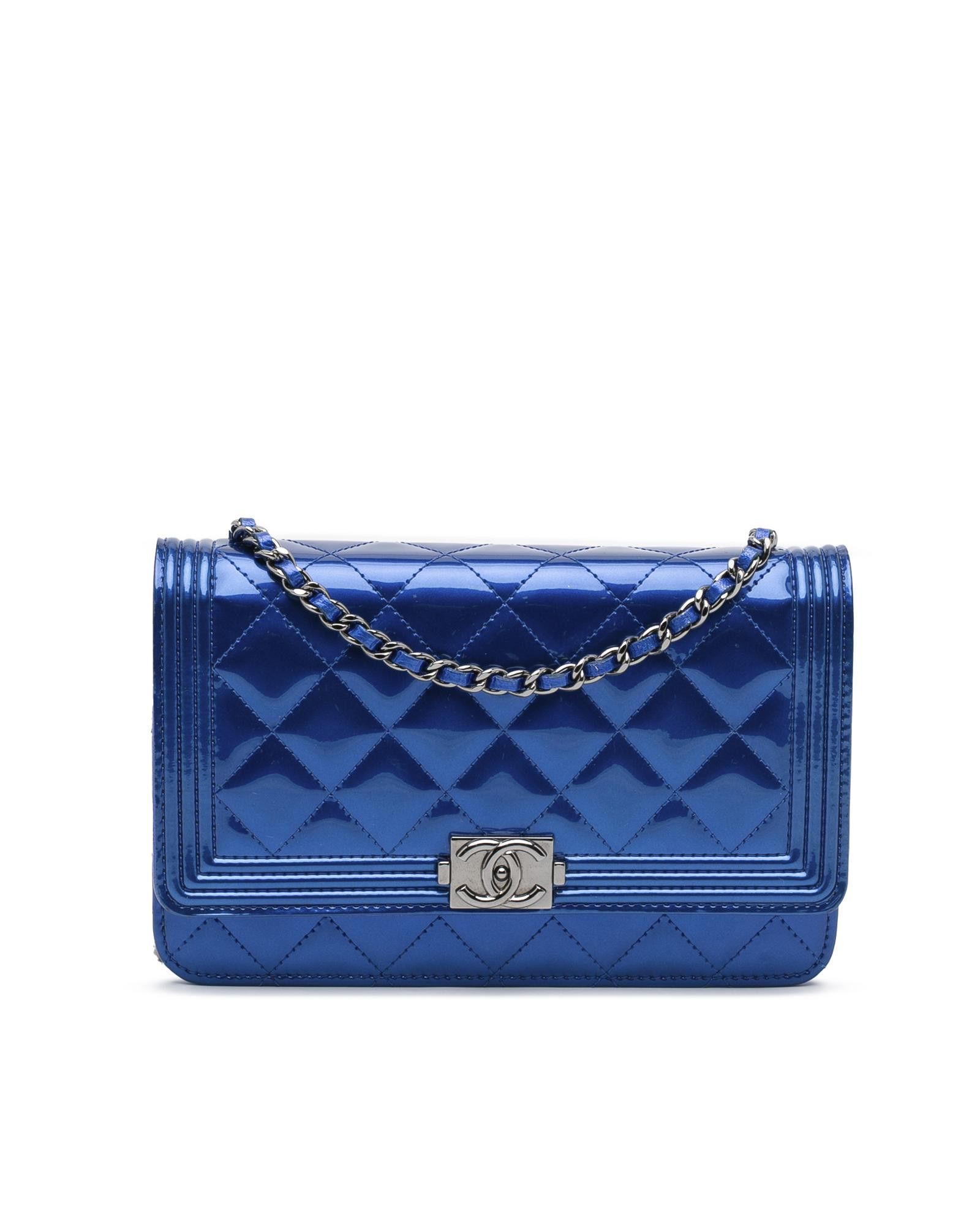 Chanel Boy Wallet on Chain | Grailed