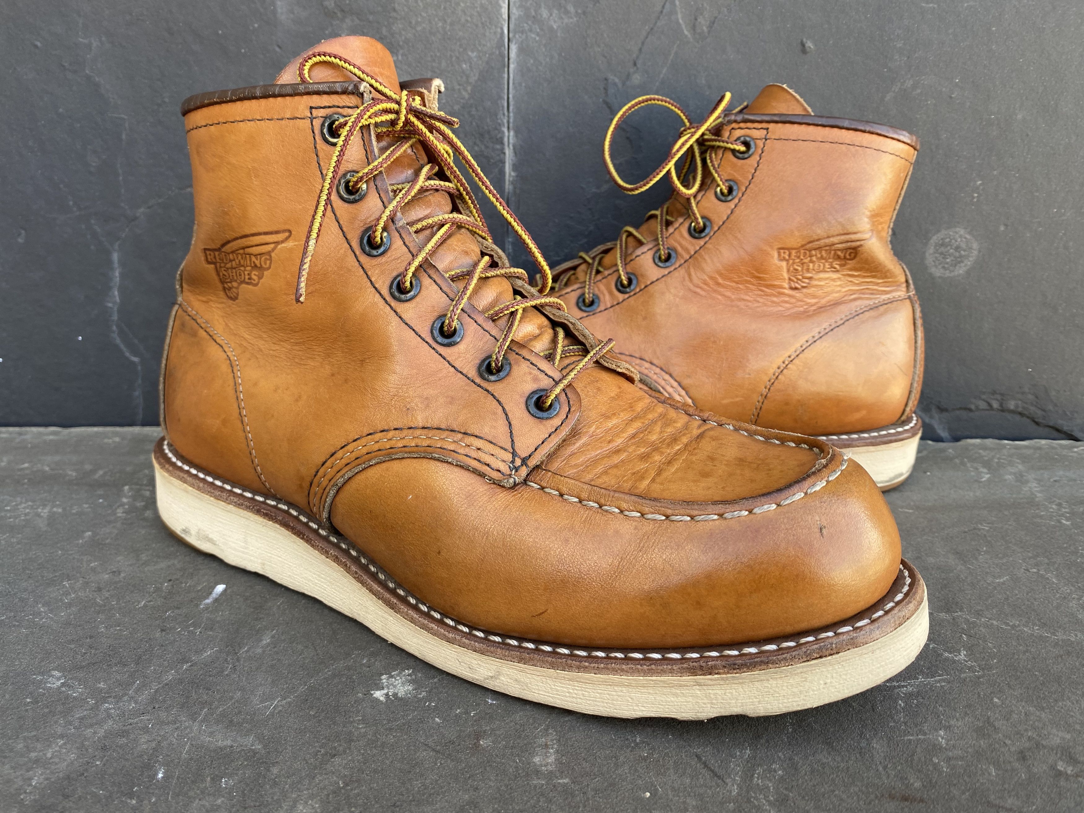 Red Wing Red Wing 10875 875 Classic Moc 6" Leather Boots Oro Legacy | Grailed