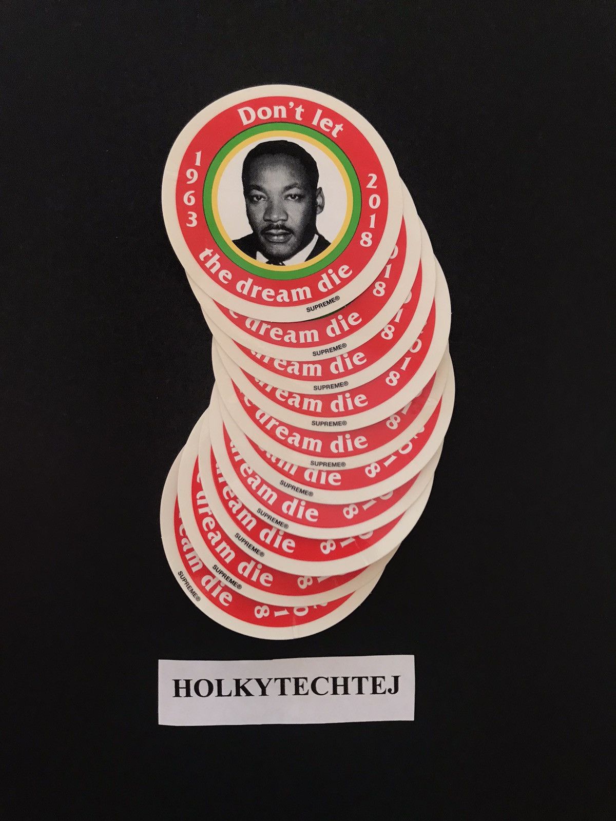 Supreme Supreme MLK Stickers | Grailed