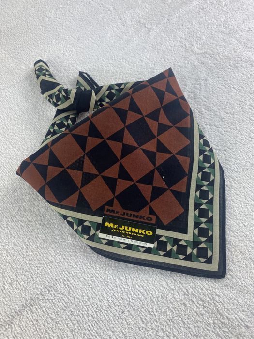 Vintage Mr. Junko Handkerchief / Bandana / Neckerchief C085 | Grailed