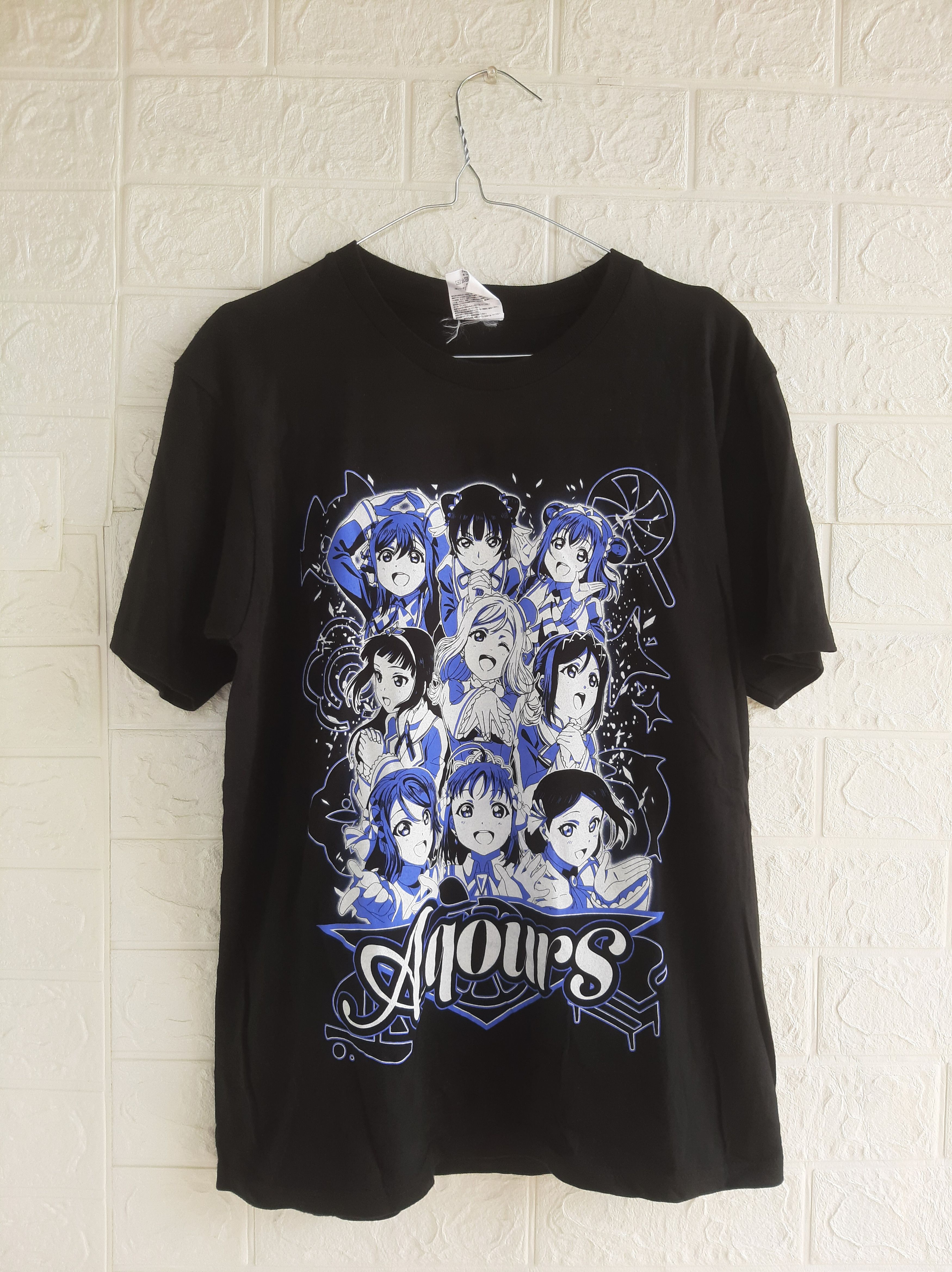 Japanese Brand Y2k Aqours Full Character Anime Tees | Grailed