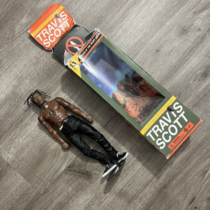 Travis Scott Travis Scott Rodeo Action Figure Doll Rare Grailed