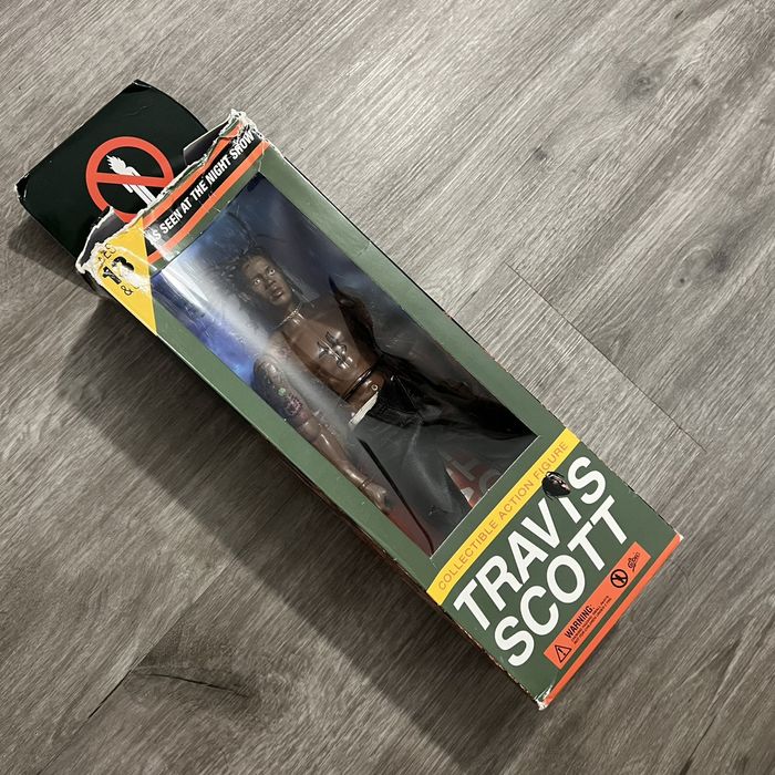 Travis Scott Travis Scott Rodeo Action Figure Doll RARE | Grailed
