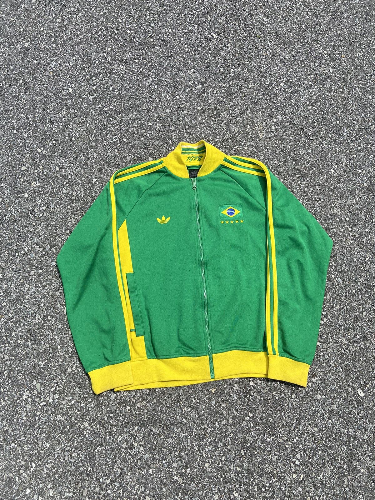 Adidas Adidas Brazil 1978 World Cup football zip og vintage rare | Grailed