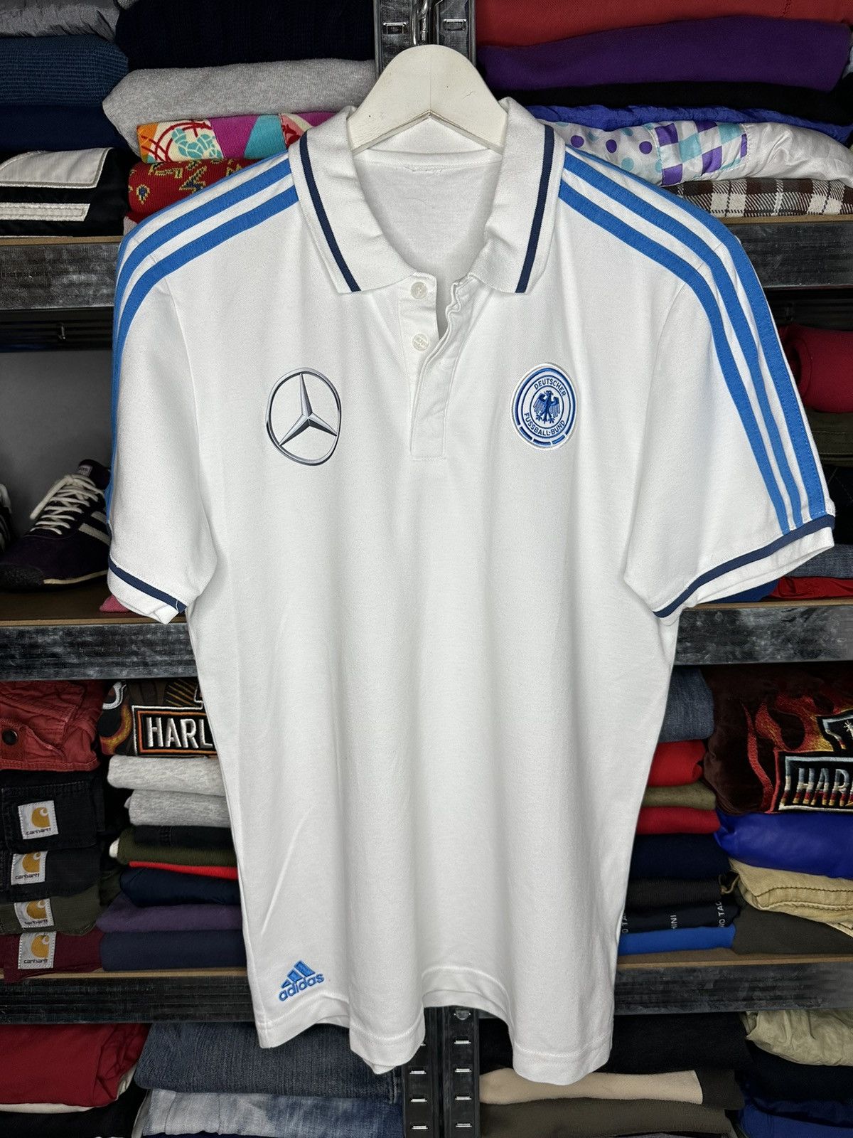 Adidas × Mercedes Benz × Soccer Jersey ADIDAS GERMANY FOOTBALL CLUM ...
