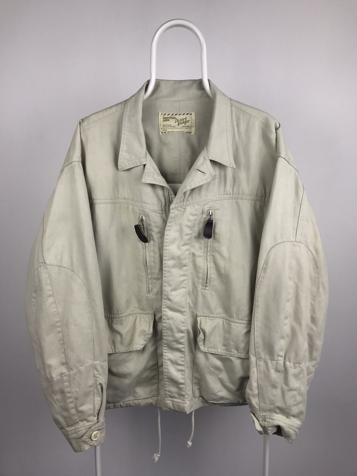 Vintage Vintage Desert Ranger Survival Aids Army Military Jacket | Grailed