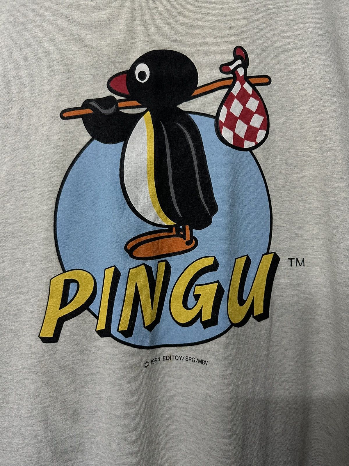 Cartoon Network × Fruit Of The Loom × Vintage Vintage 90s Pingu Editoy ...