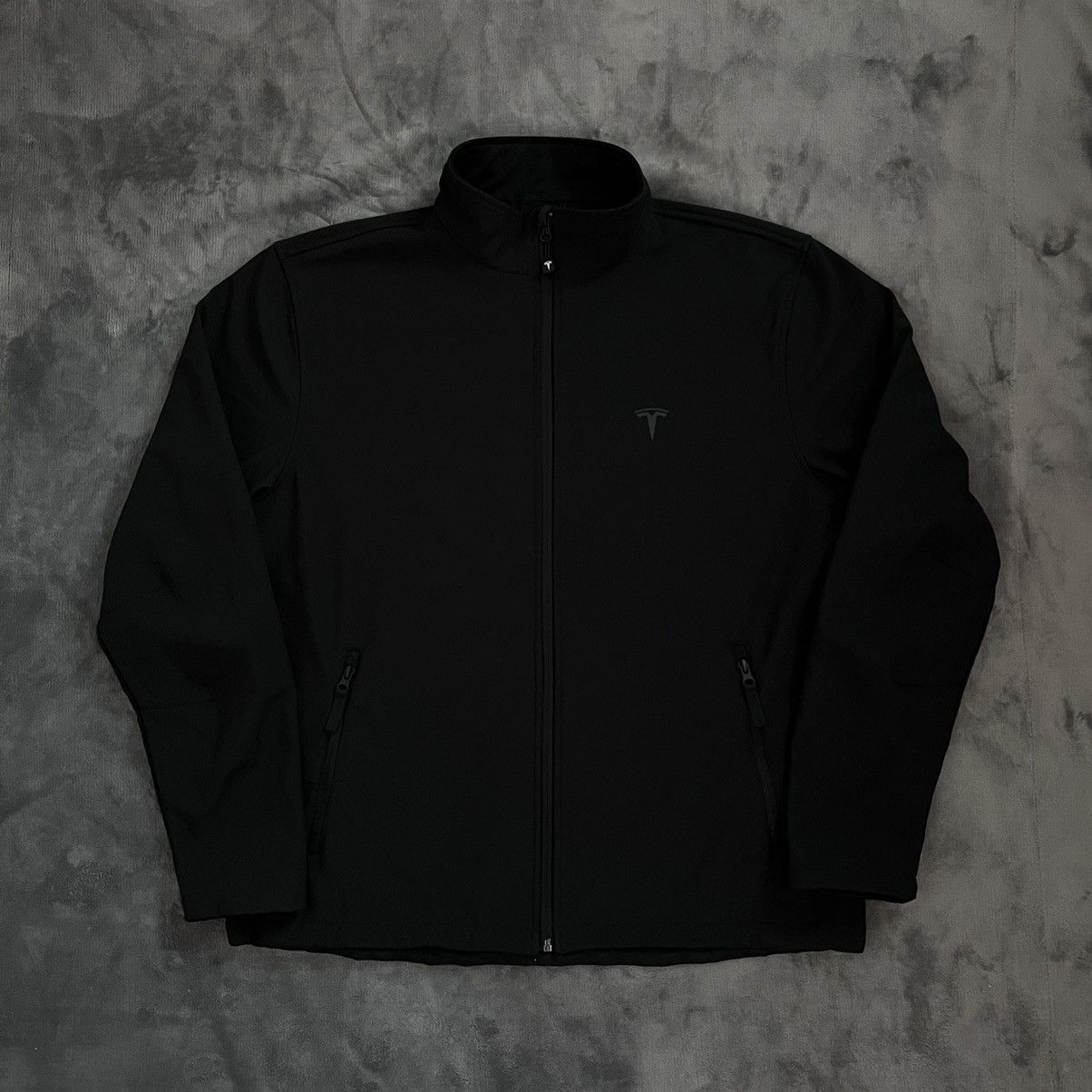 Tesla Tesla Motors Corporate Employee Softshell Jacket - Black | Grailed