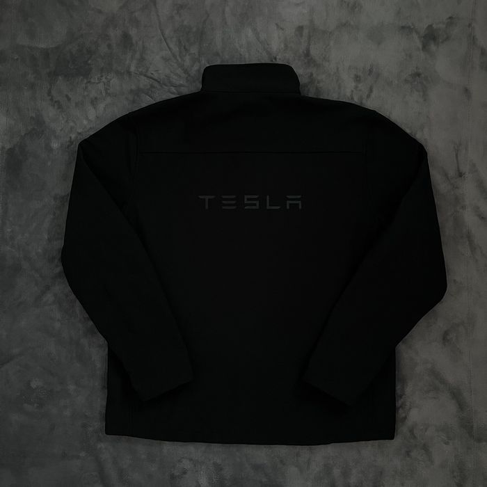 Tesla Tesla Motors Corporate Employee Softshell Jacket - Black | Grailed