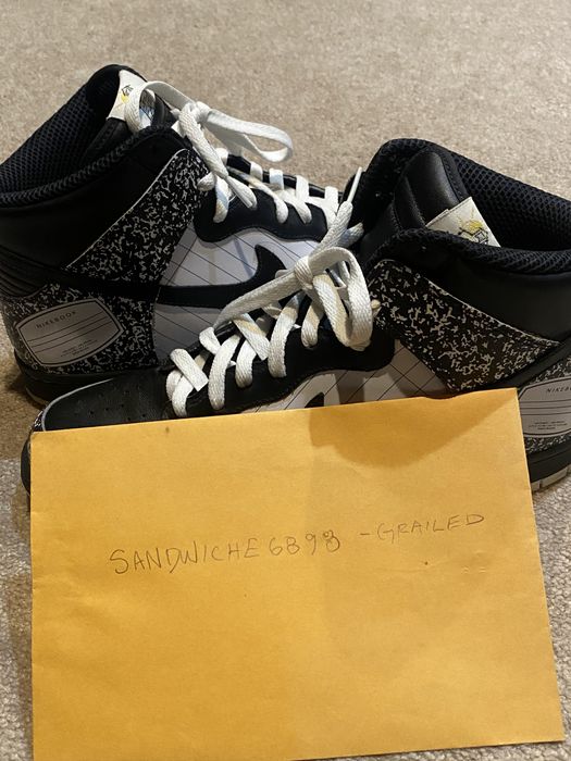Nike Nike Dunk High Back to School Notebook 2007 | Grailed