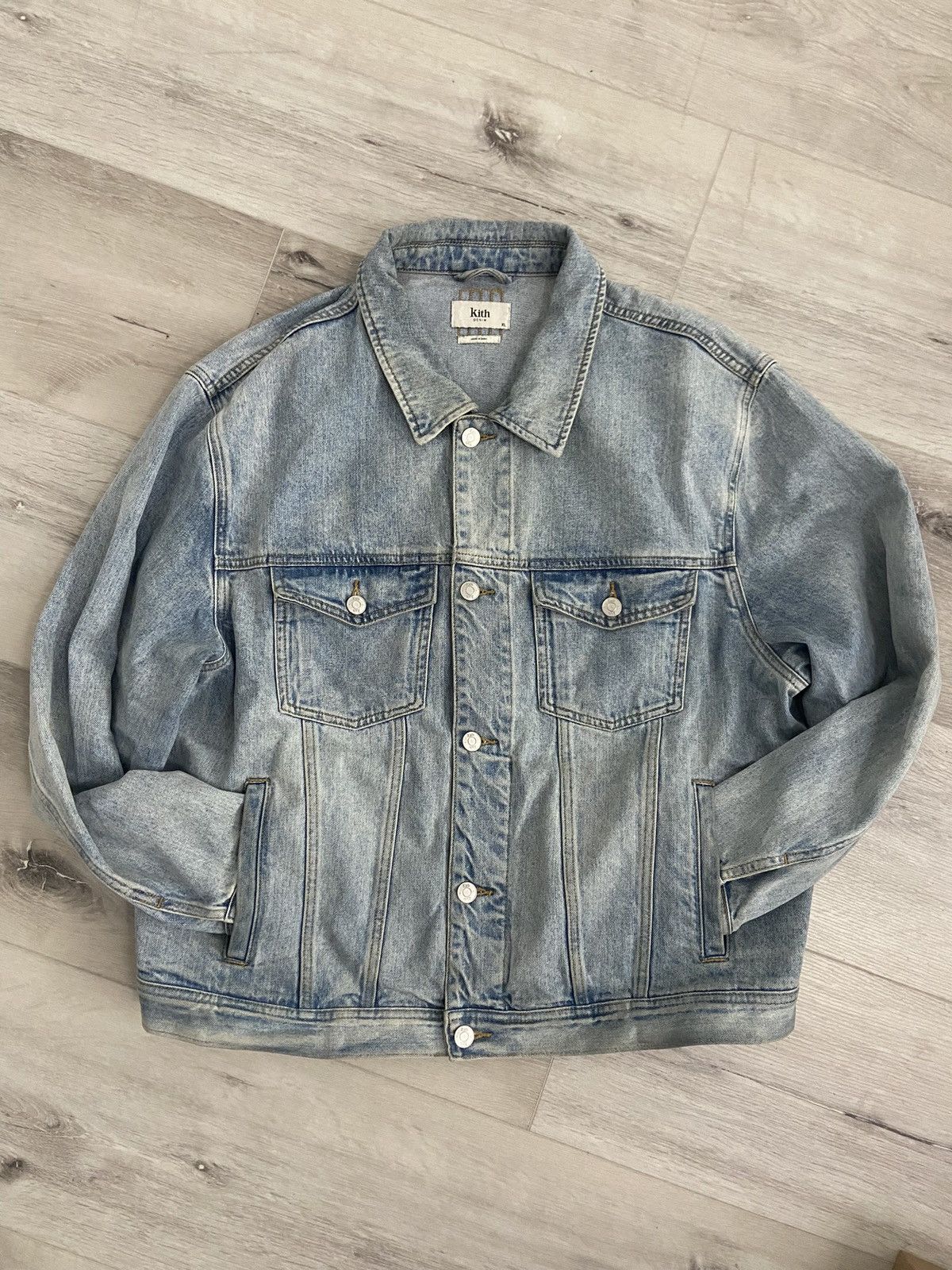 Kith Kith Centre Denim Jacket indigo | Grailed