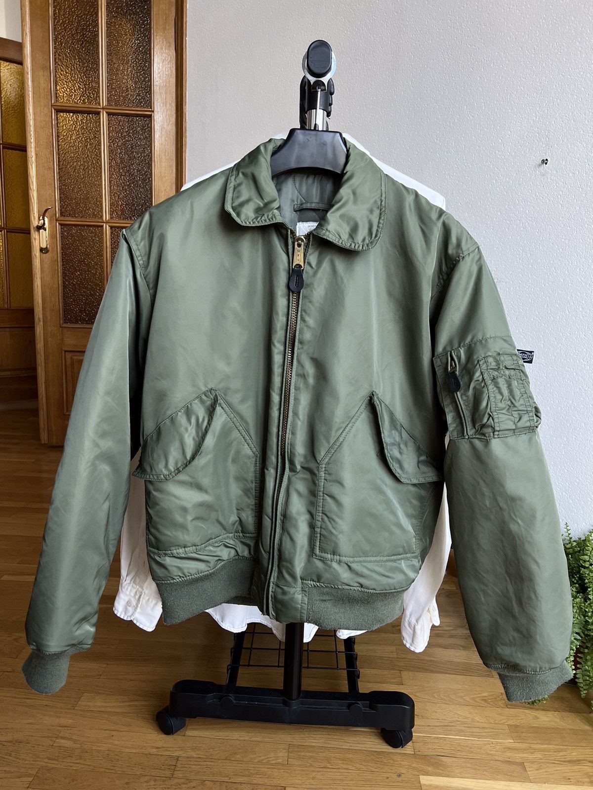 Vintage MA-1 Bomber Jacket cwu45 flyers like alpha industries | Grailed