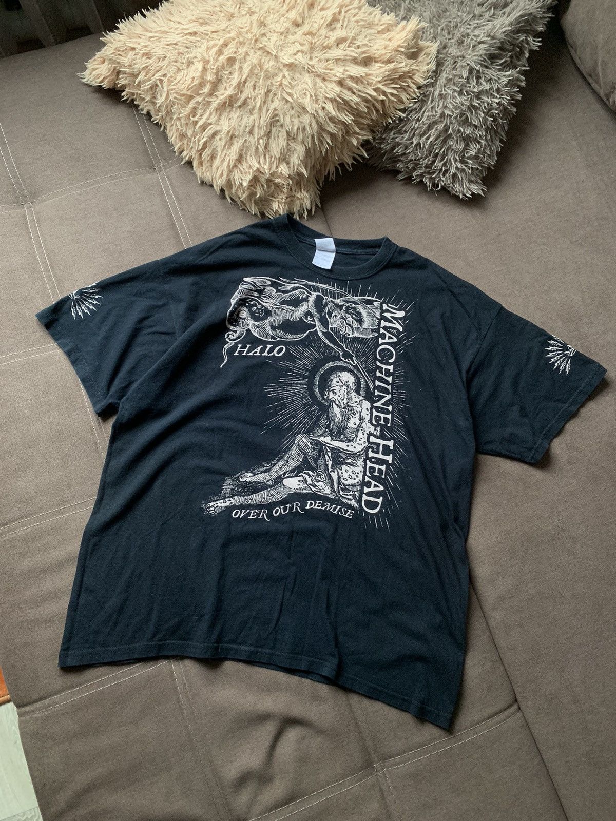 Vintage Vintage Y2K Machine Head Skulls God Tour Over Our Demise | Grailed