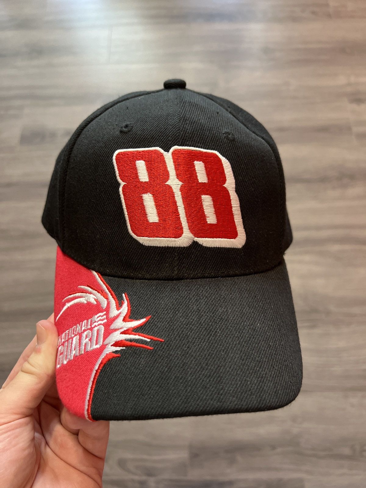 NASCAR × Vintage Vintage NASCAR National guard Dale Jr hat | Grailed