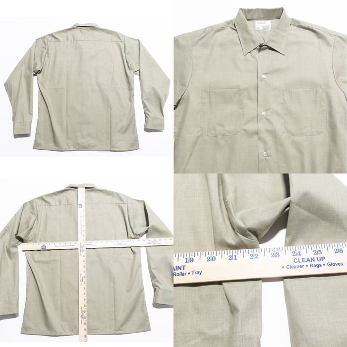 Vintage Truval Sanforized Loop Collar Shirt Men's Medium Vintage 60s ...