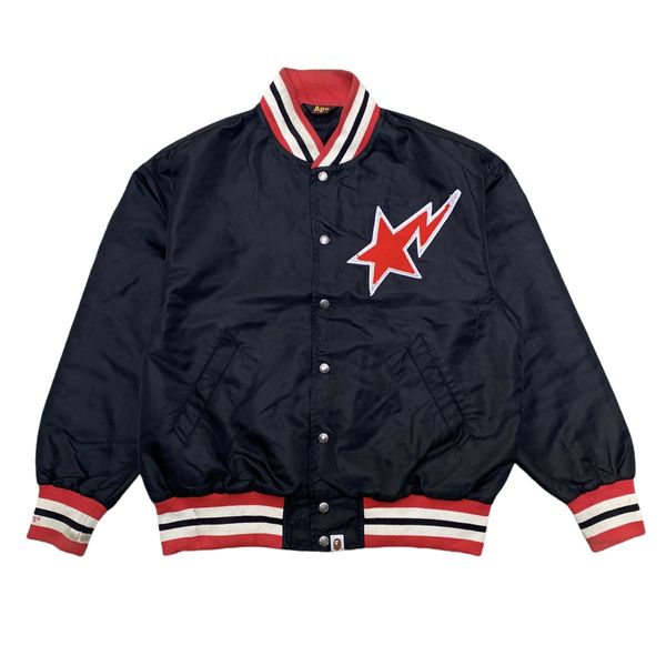 Bape Bapesta Varsity Jacket | Grailed