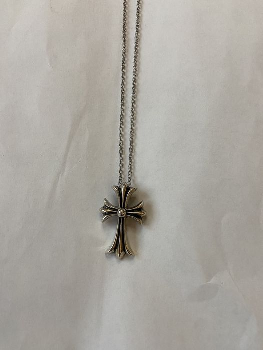 Chrome Hearts Chrome Hearts Large Cross Pendant Chain Necklace | Grailed