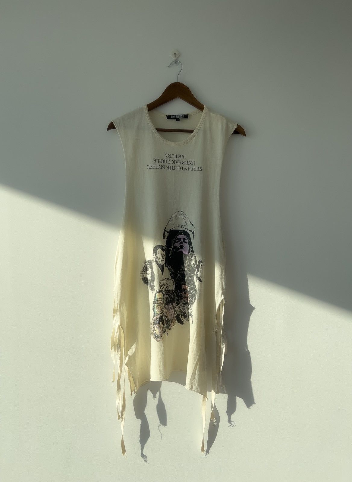 Raf Simons Raf Simons SS04 “May the Circle Be Unbroken” Acid Tank Top ...