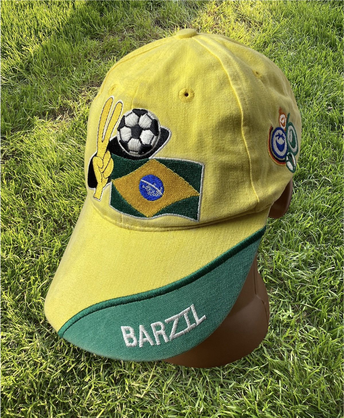 Streetwear × Vintage Vintage Brasil cap 90s CBF Brazil hat football ...