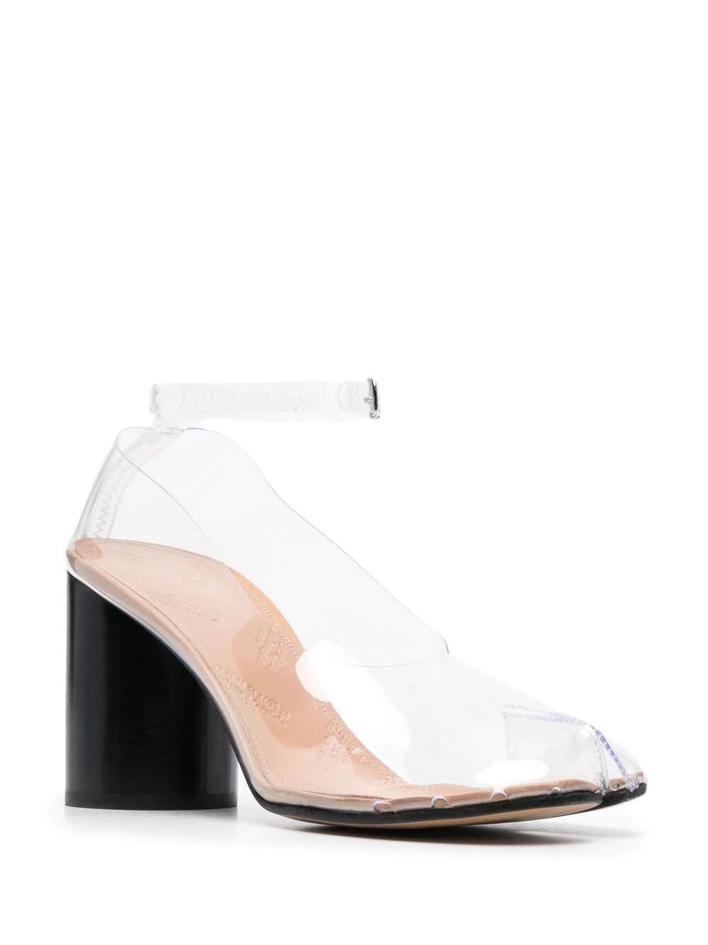 Maison Margiela Maison Margiela Tabi 85mm Transparent Pumps | Grailed