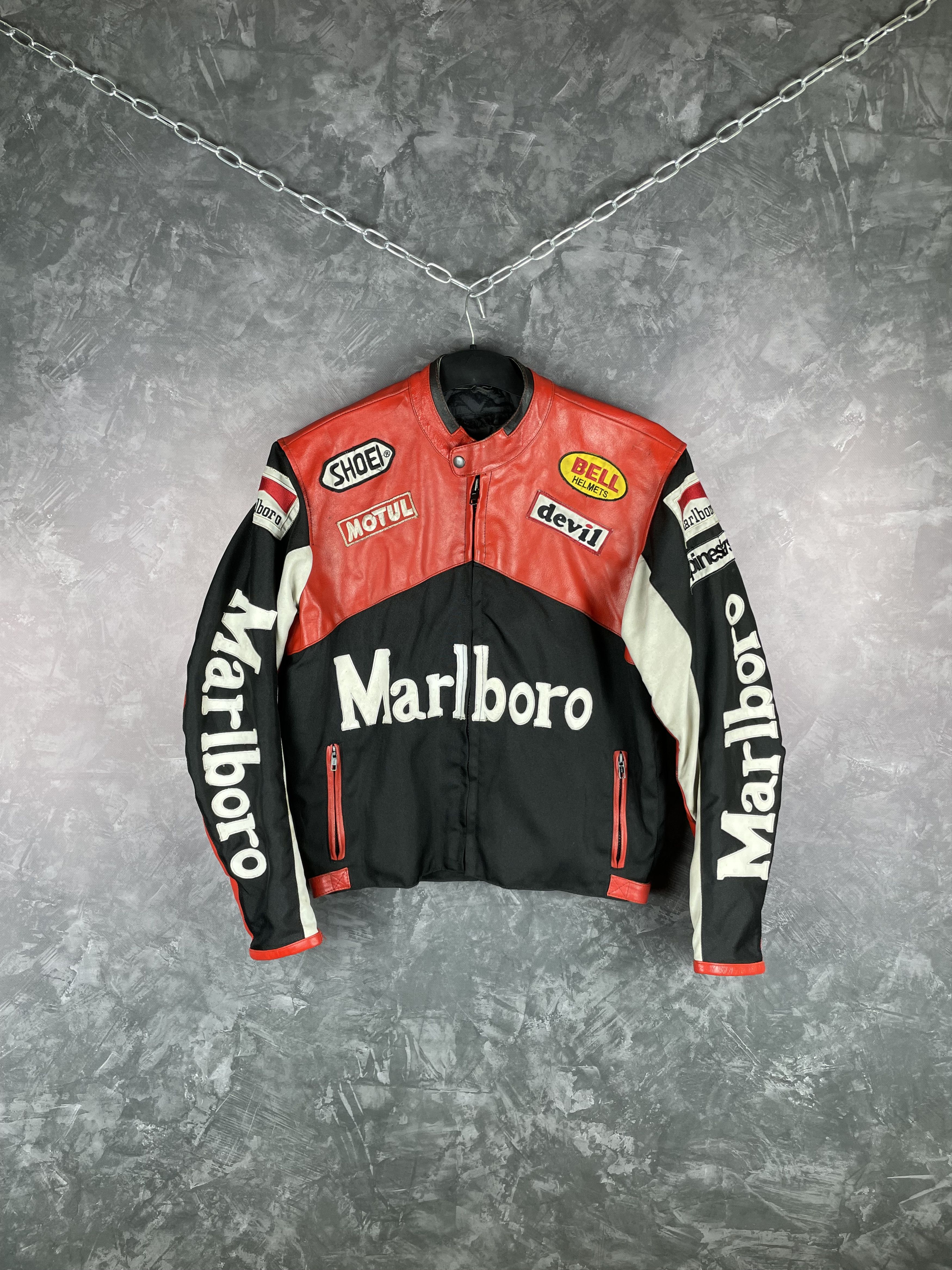 Marlboro × Vintage Vintage Marlboro Racing Multi Logo Jacket | Grailed