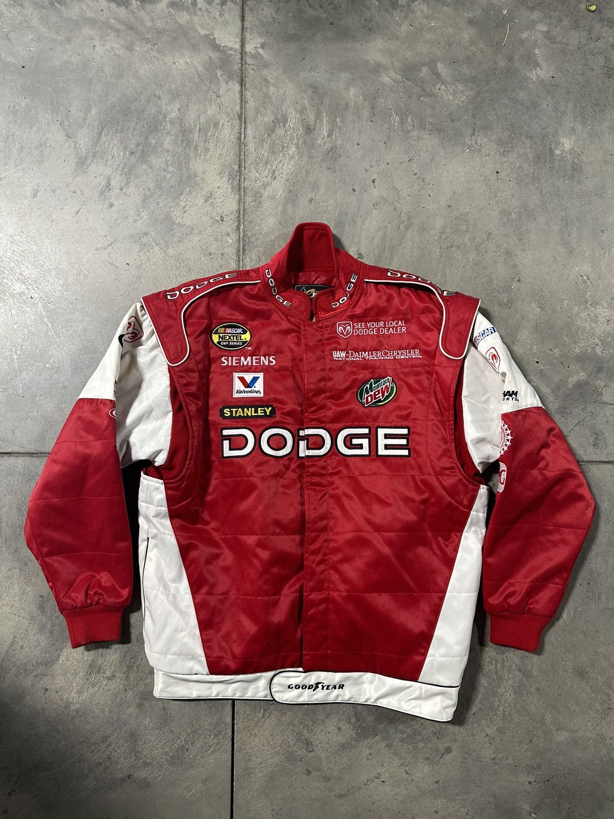 NASCAR × Racing × Vintage Vintage Nascar Dodge Racing Jacket | Grailed