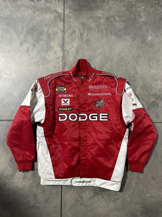 Vintage Vintage Nascar Dodge Racing Jacket | Grailed