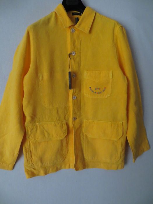 Drakes YELLOW SEATOWN 2022 LINEN CHORE JACKET | Grailed