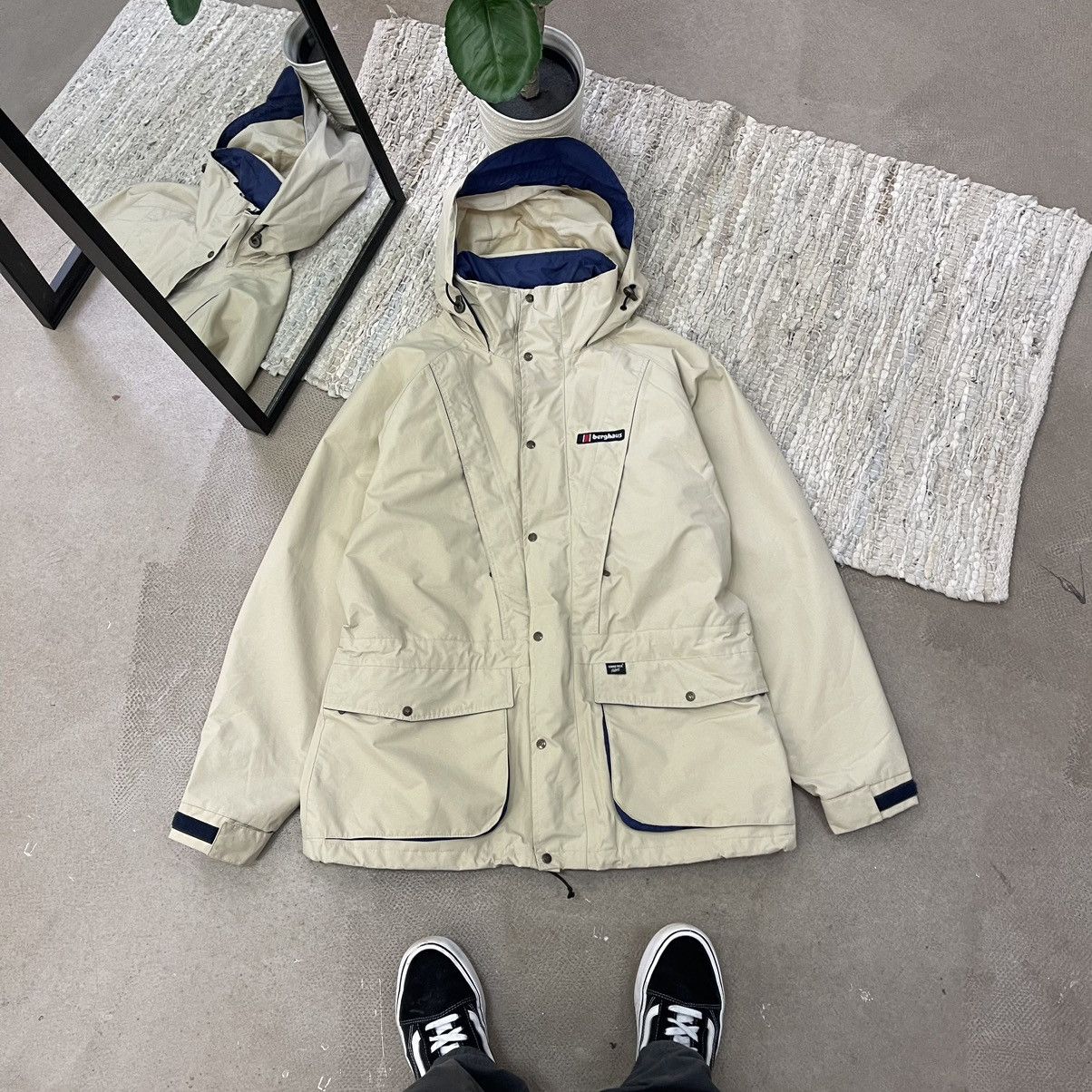 Vintage Berghaus 90s Vintage Mens Gore Tex Waterproof Jacket | Grailed