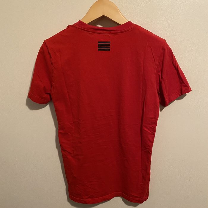 Pyrex Vision Pyrex Logo Red T-Shirt | Grailed