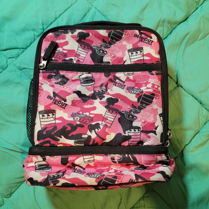 In N Out In N Out Burger Pink Camouflage Lunch Pail Box Camo Work Cas ...
