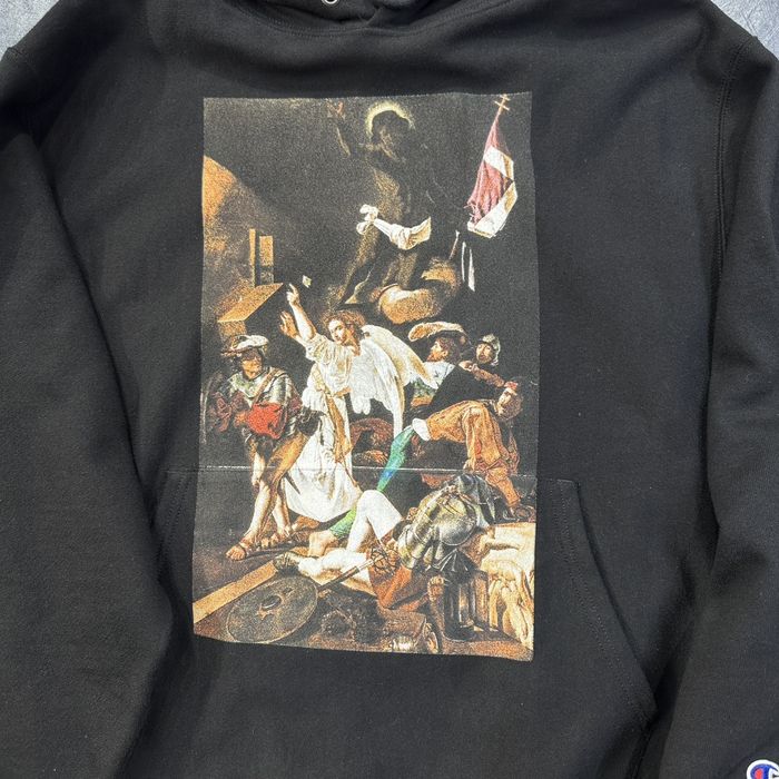 Pyrex Vision PYREX x DENIM TEARS Champion Hoodie (Virgil Abloh) | Grailed